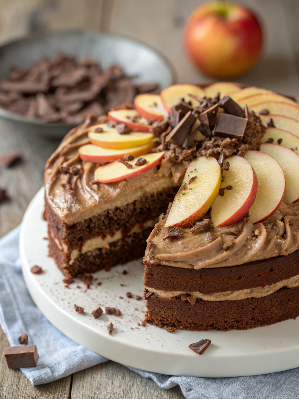 Chocolate Apple Cake