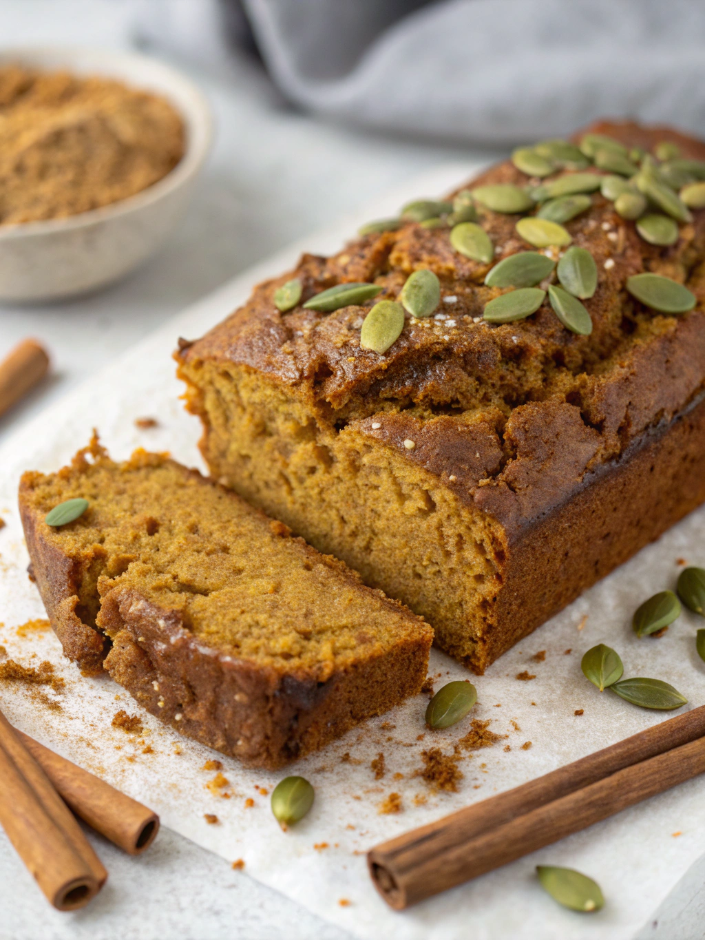 Paleo Pumpkin Bread