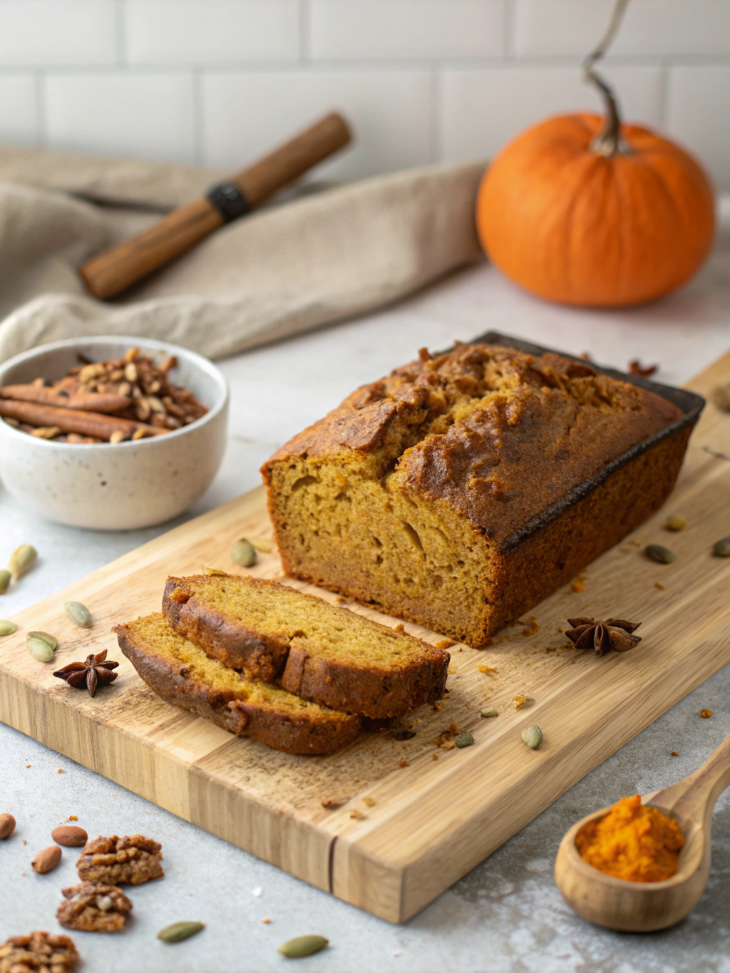 Paleo Pumpkin Bread