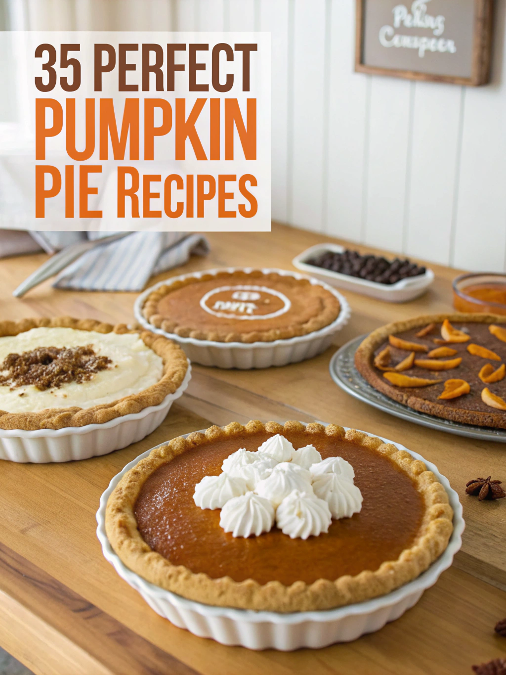 35 Perfect Pumpkin Pie Recipes for Every Taste